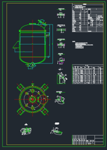 DN1500反应罐装配图 - 作图吧